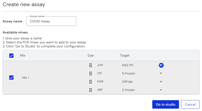 PCR setup – FastFinder