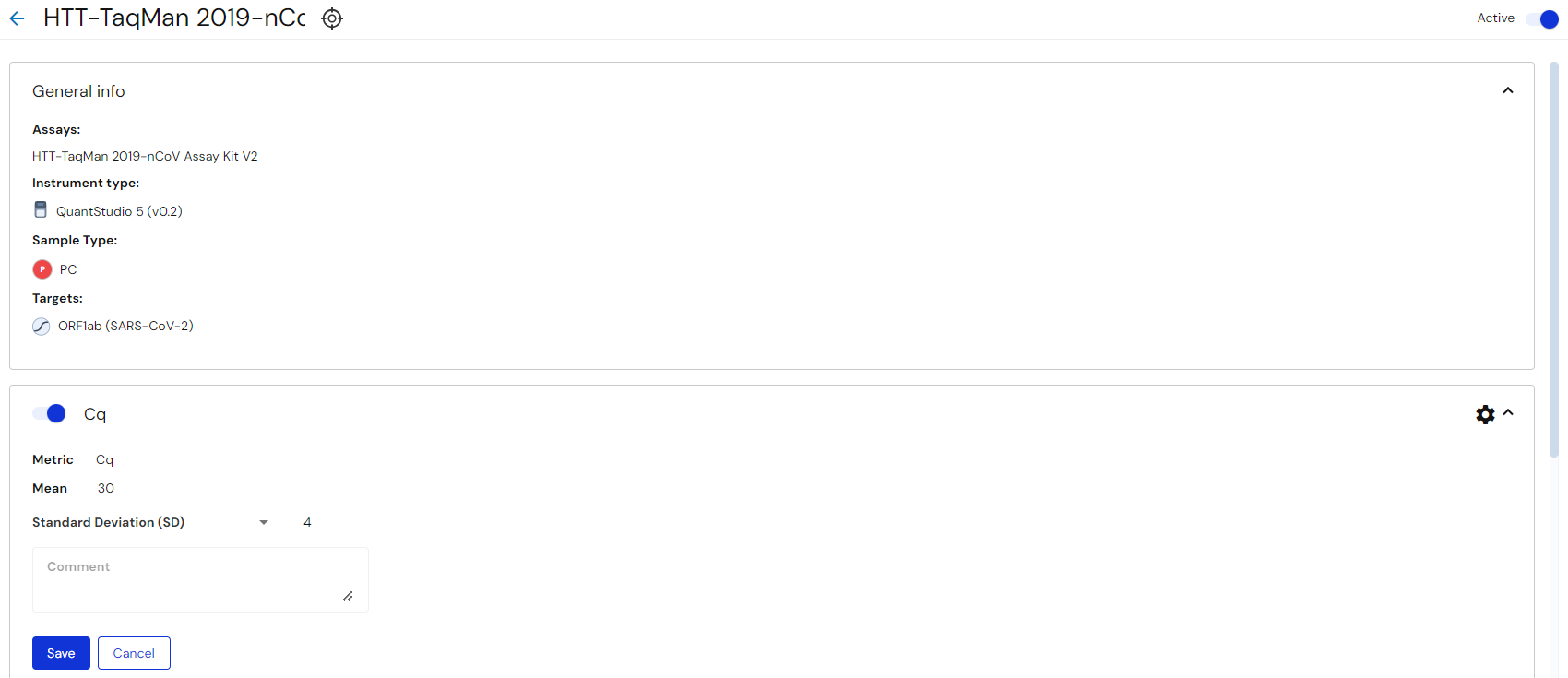 Quality control – FastFinder