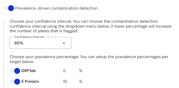PCR tab – FastFinder