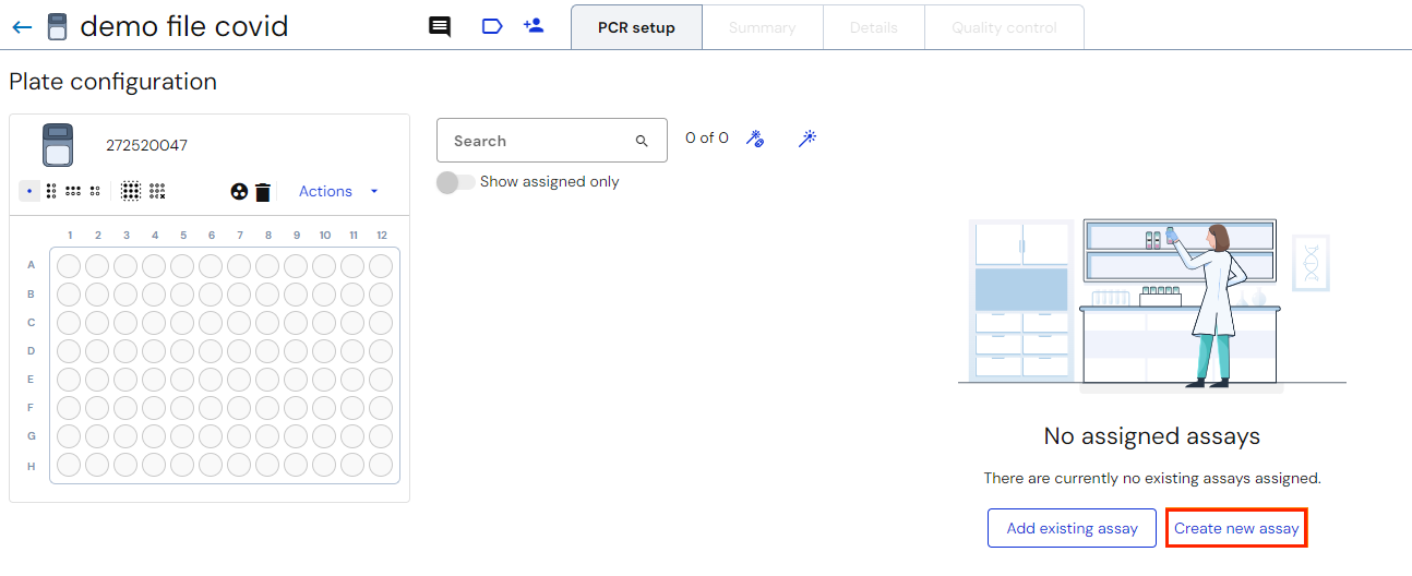 PCR setup – FastFinder